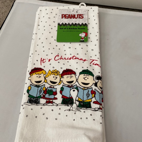 Peanuts | Kitchen | Snoopy Kitchen Towels Set Of 2 | Poshmark